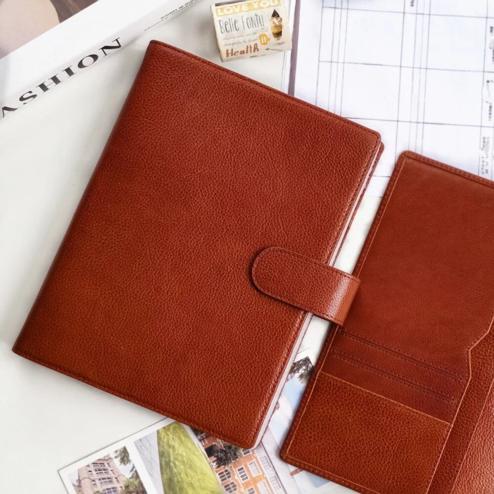 EMEMHON A5 блокнот из кожи