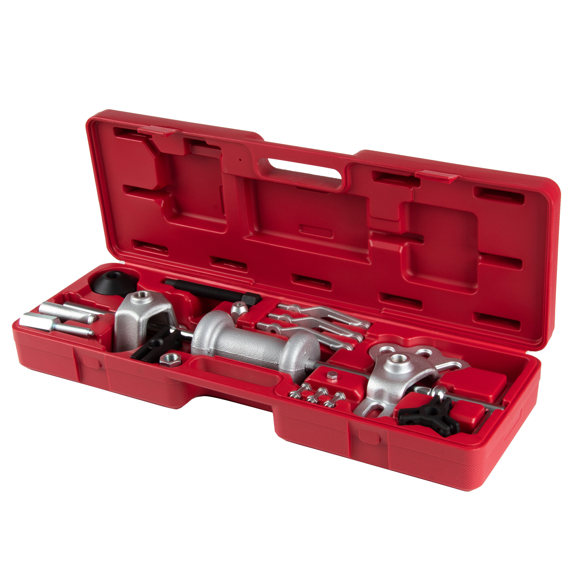 Обратный молоток универсальный с принадлежностями, кейс, 17 предметов мастак 100-40017C