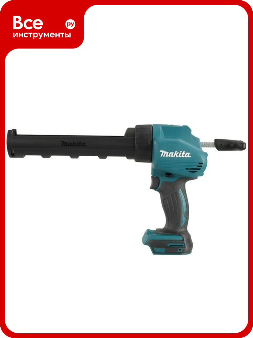 Пистолет для герметика Makita DCG180Z, с герметиками в картриджах 300