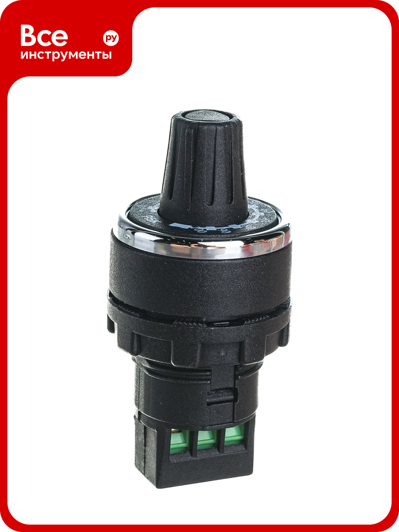 Однооборотный потенциометр Emas 5 кОМ, 86,6В, 17,3мА, 1,5Вт BPR05K, 86,6 В