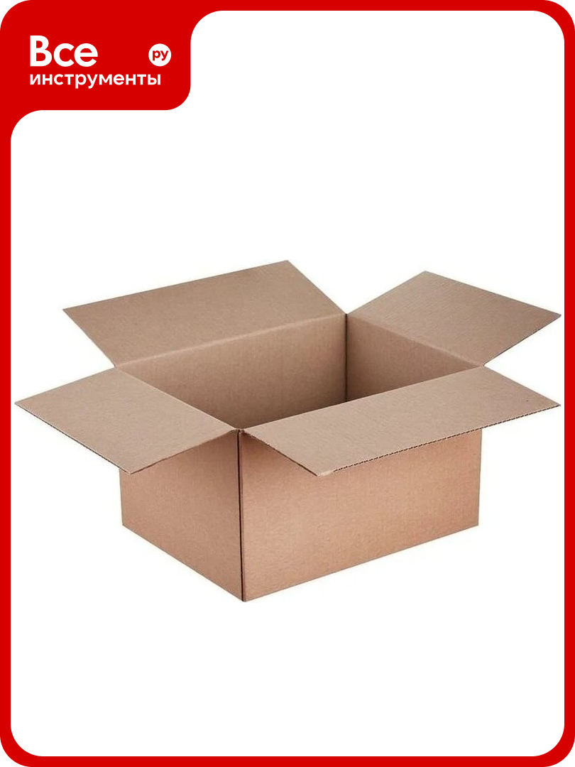 Гофрокороб ООО масса-картон 33 Т23В бурый, 400x300x300 мм, 5 шт. 40030030005