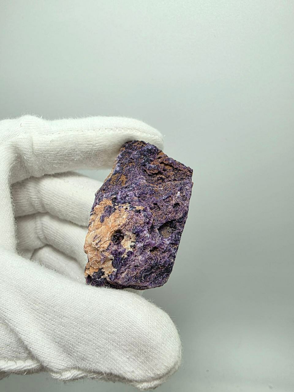 Флюорит графический 54 мм, 51 г.