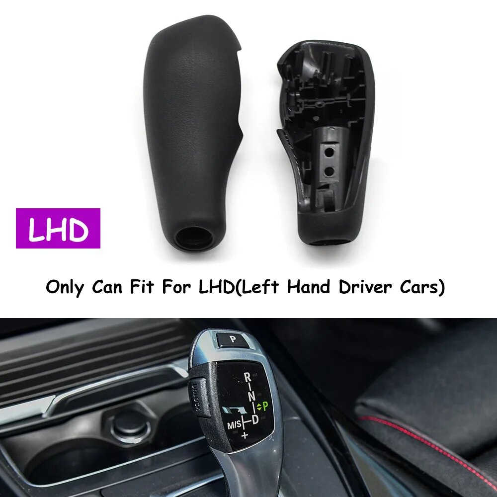 LHD RHD F25 F26 F20 F45 F30 F34 F35 F10 F11 F06 F01 F02 Автомобильный рычаг переключения передач, задняя крышка, накладка для BMW 1 2 3 4 5 6 7 X3 X4 LHD-Black 1PC