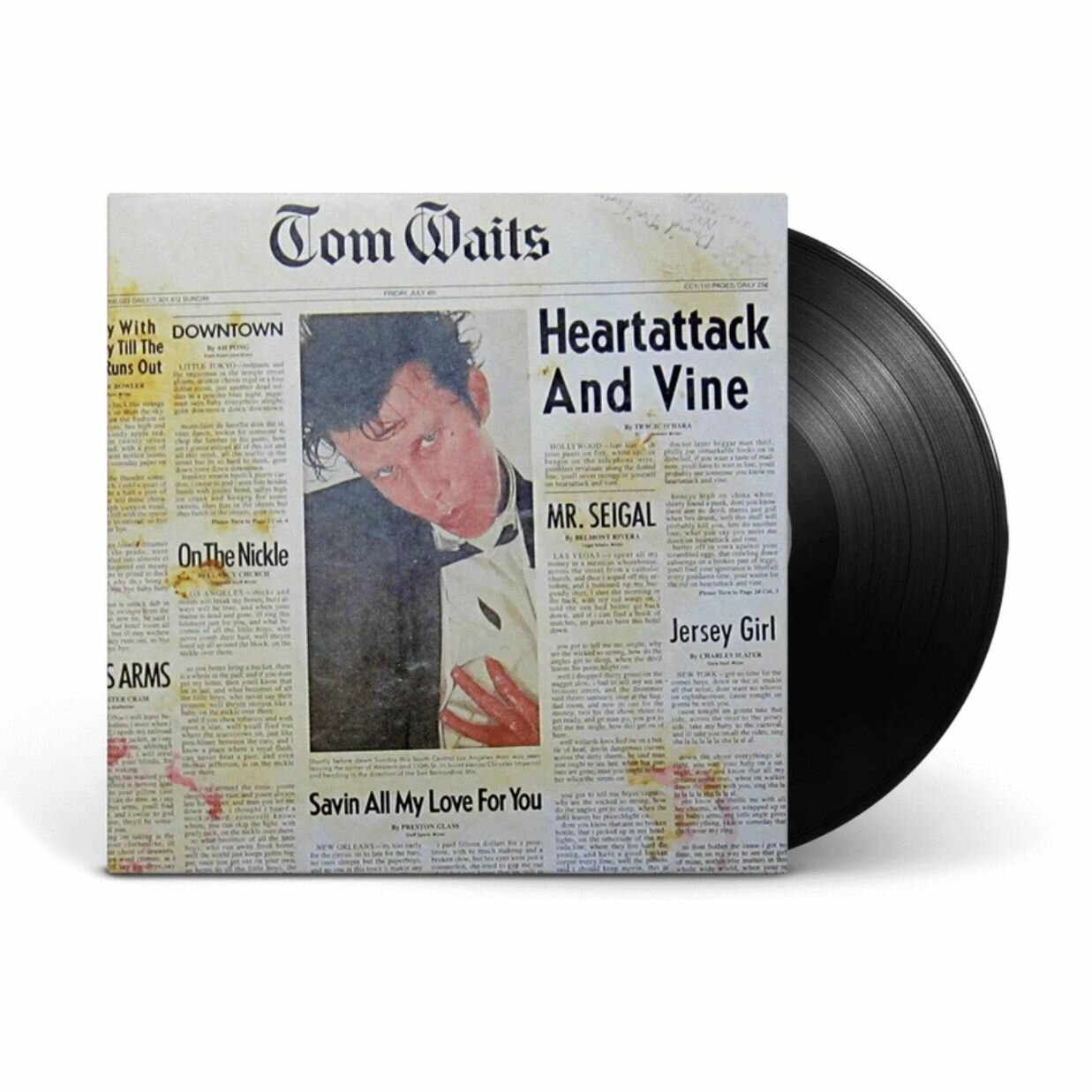 Виниловая пластинка Tom Waits - Heartattack And Vine, Vinyl, LP, Album, Reissue, Remastered