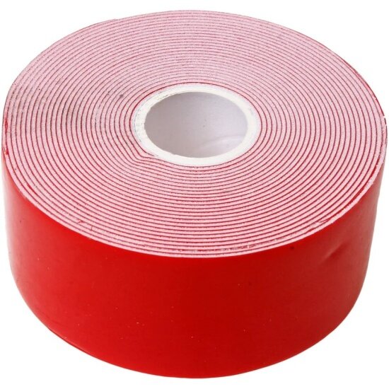 Скотч двухсторонний Megapower ET-405 PRO 40мм х 5м профессиональный (красный)