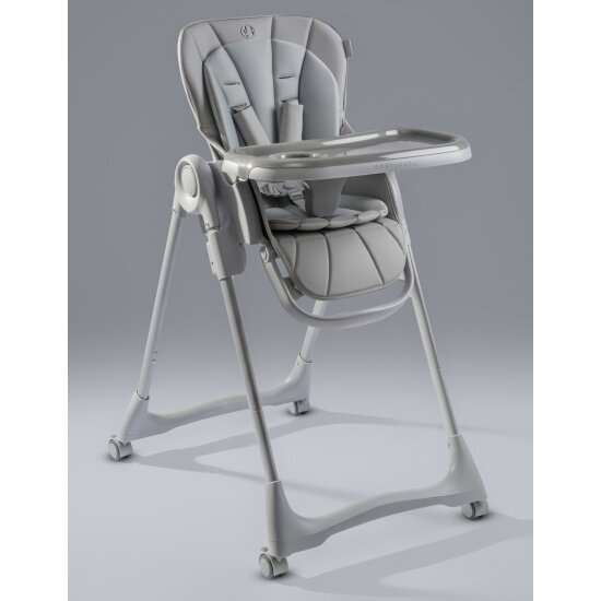 Стульчик для кормления Amarobaby Gourmet серый