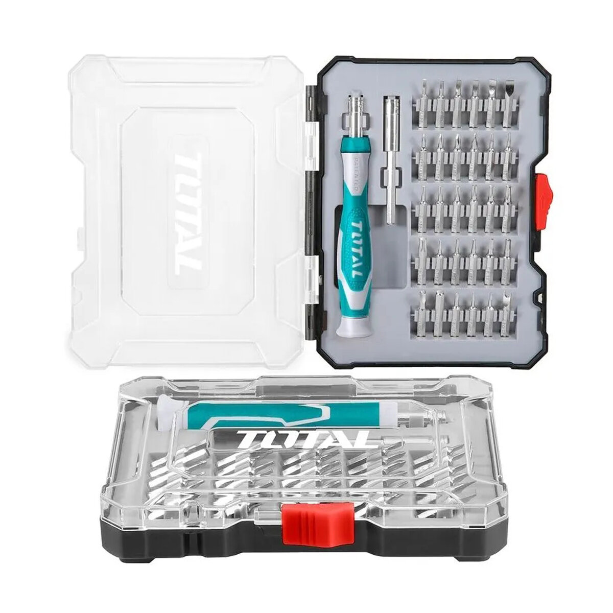 Отвертка TOTAL TACSD30326 с битами для точных механических работ (32 шт)