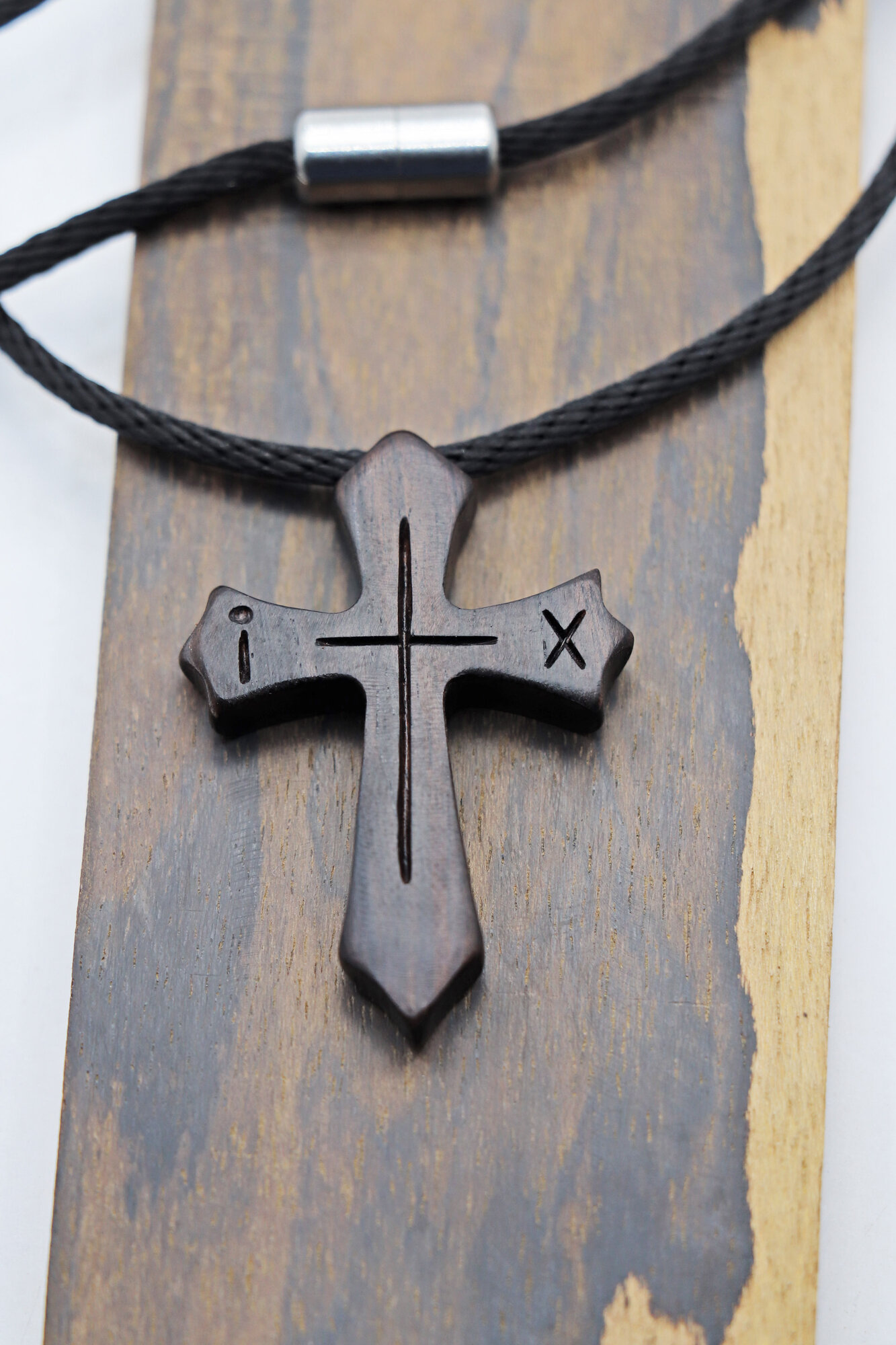 Крест из дерева гренадил без распятия