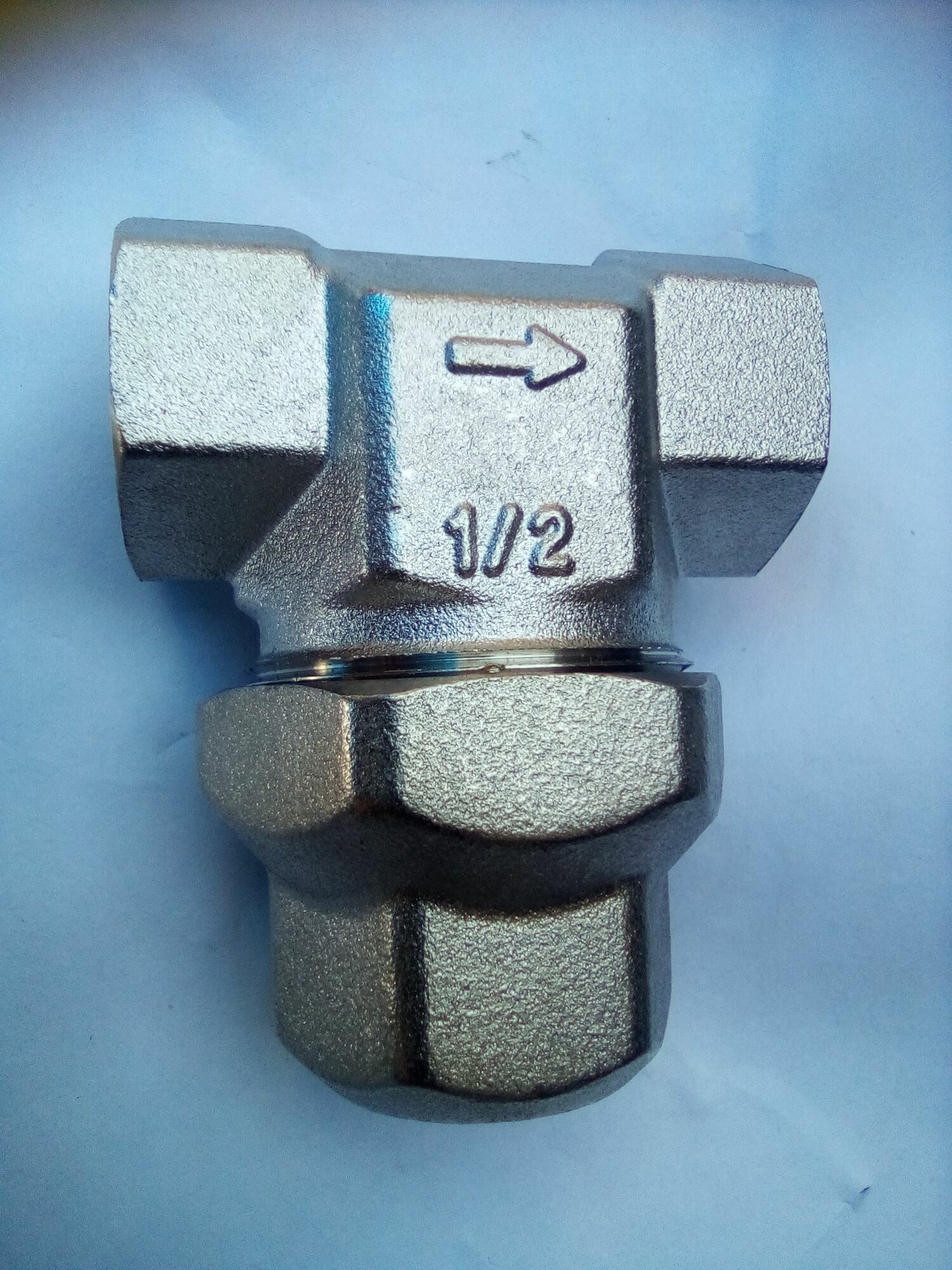 Фильтр универсальный 1/2" "ViEiR" усиленный латунный никелированный