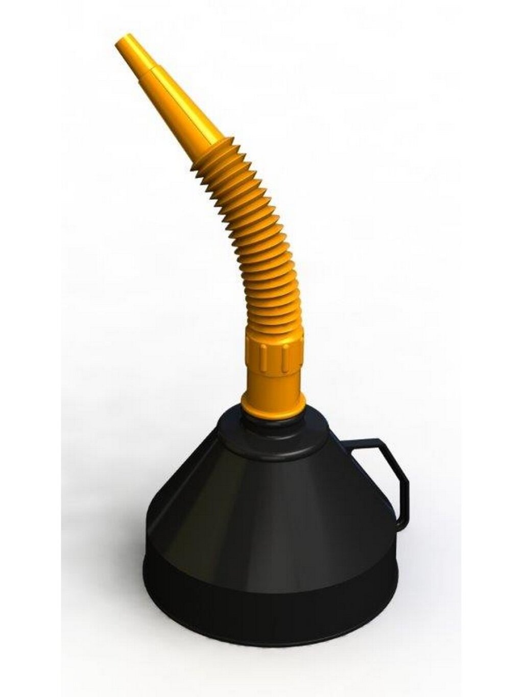 Воронка "Oktan" (черная, с латунным ситом, D-160 мм)