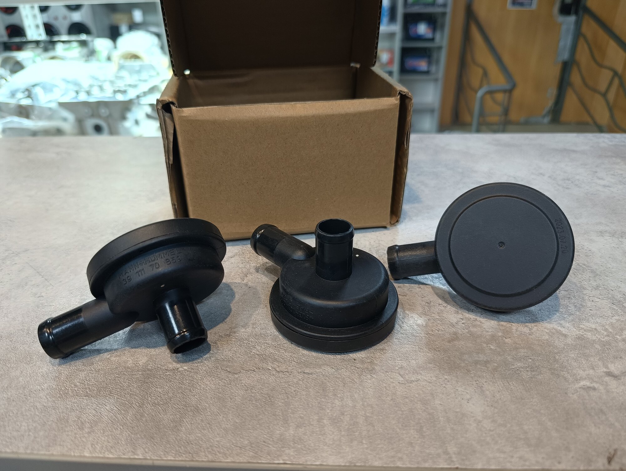 Клапан вентиляции картера (оригинал) PCV CHERY FORA/TIGGO двигатель Acteco "CHERY" MANN+HUMMEL