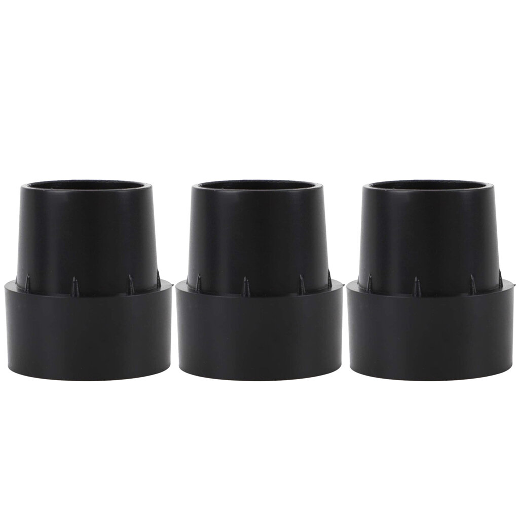 3 Шт Наконечники для Ножек Батута Резиновый Нескользящий Немой Колпачок Для Ножек Батута Замена Крышки для Ножек диаметром 1 дюйм