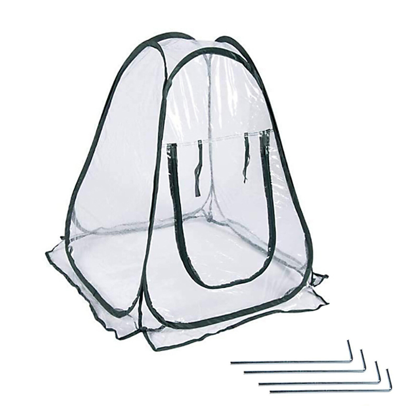 Складная мини-теплица для сада с ветрозащитой и влагостойкостью