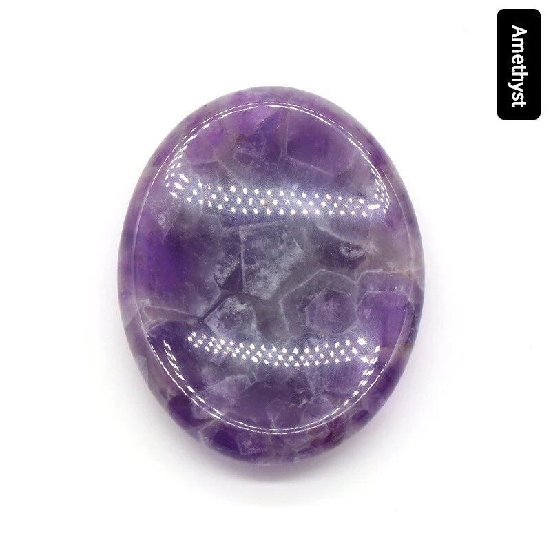 Натуральные кристаллы для тревоги Розовый кварц Аметист Фиолетовый, Amethyst