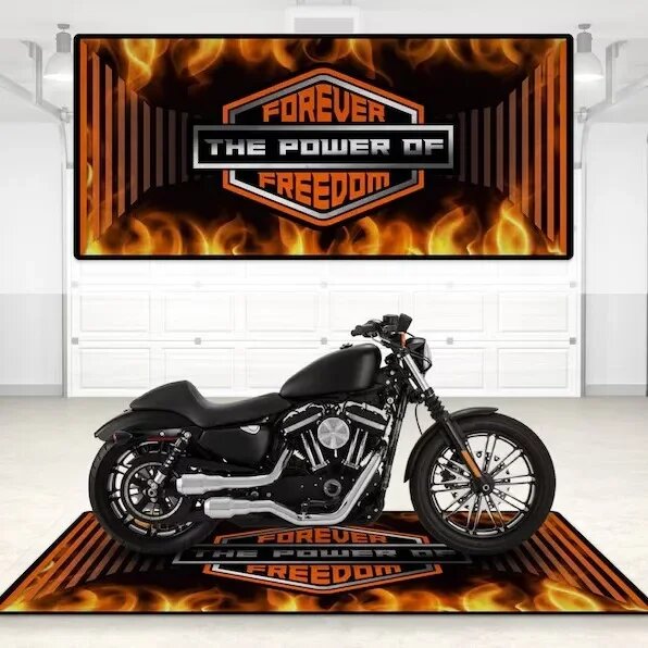 Коврик для мотоцикла из акрила