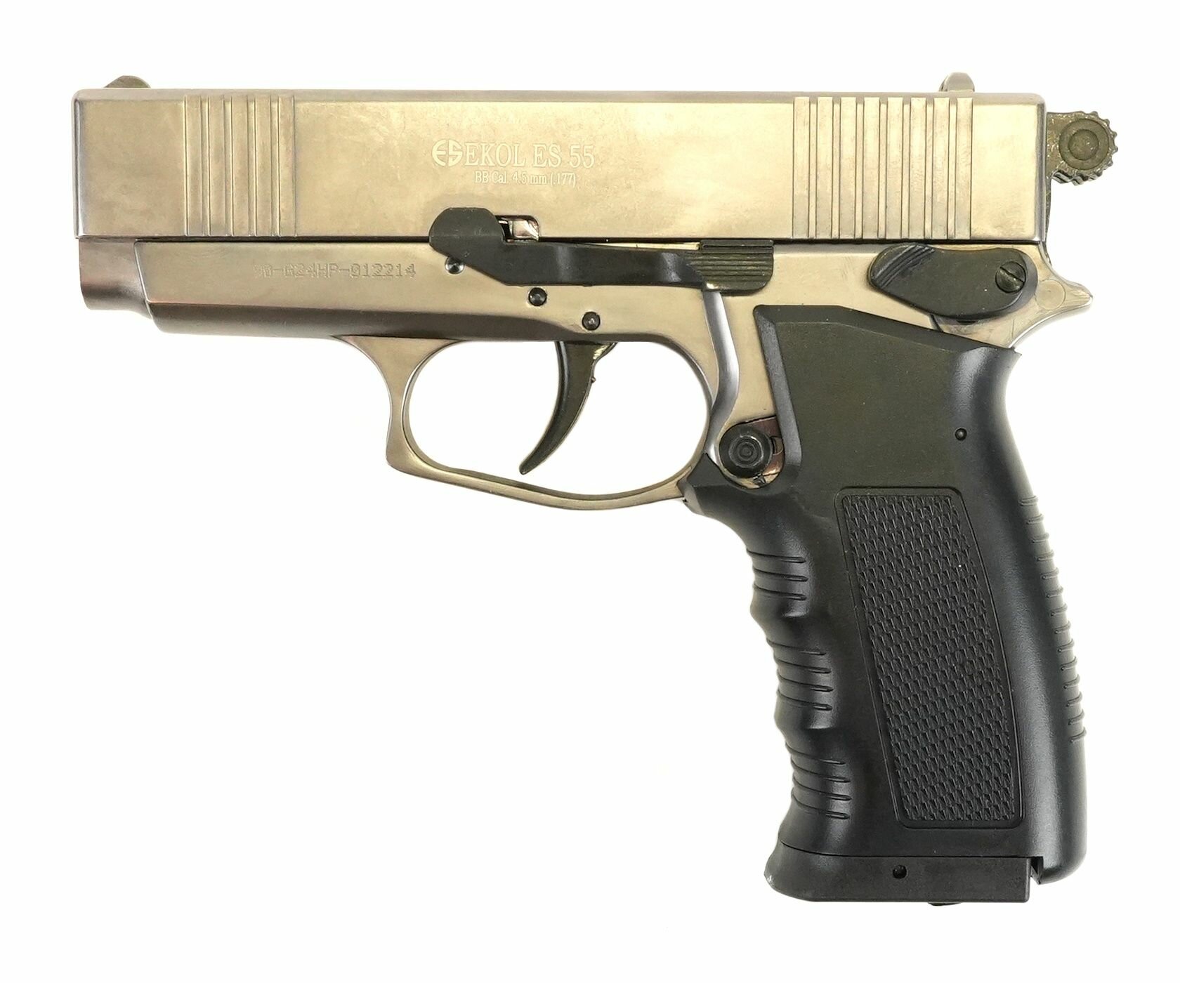 Пневматический пистолет Ekol "ES 55", газобаллонный, металл, 4.5 мм
