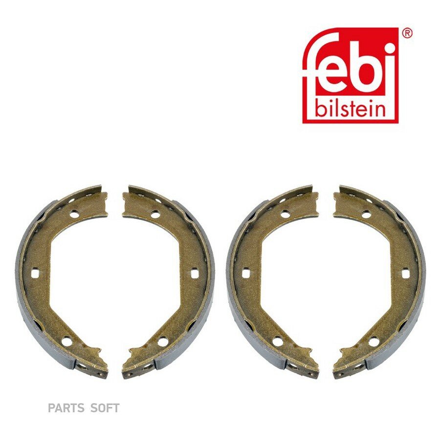 FEBI 18535 колодки ручника BMW E39