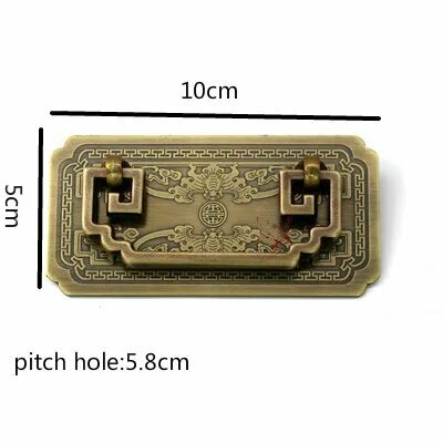 Латунные ручки для мебели XIPEIYI 6