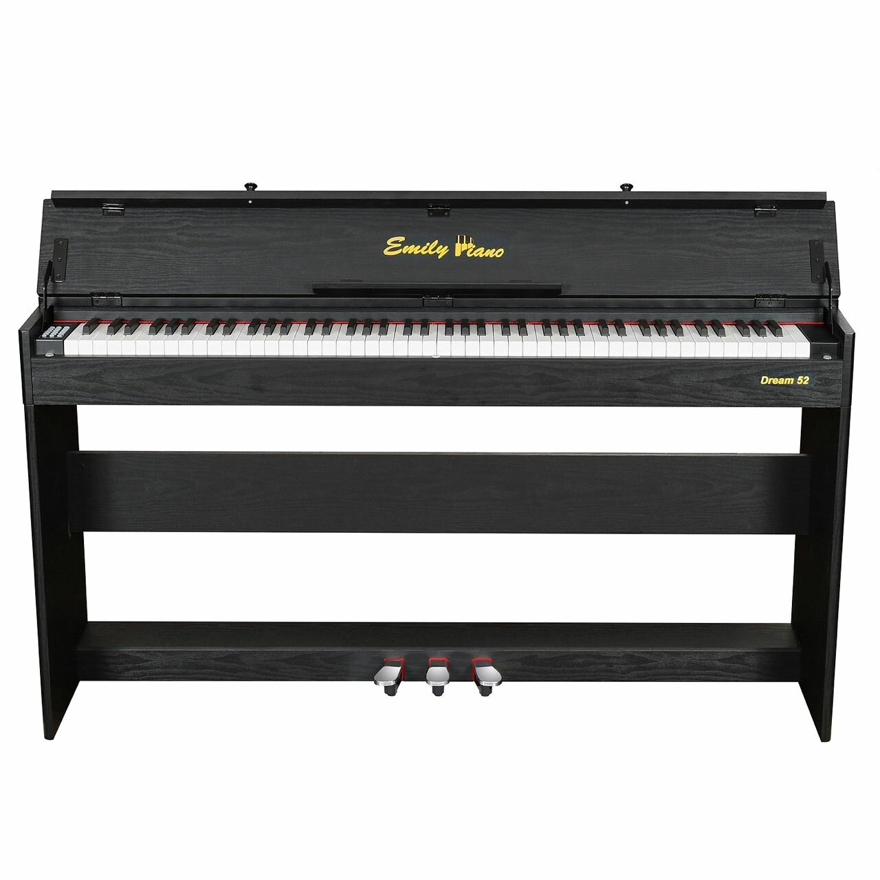 EMILY PIANO D-52 BK - Цифровое фортепиано с крышкой
