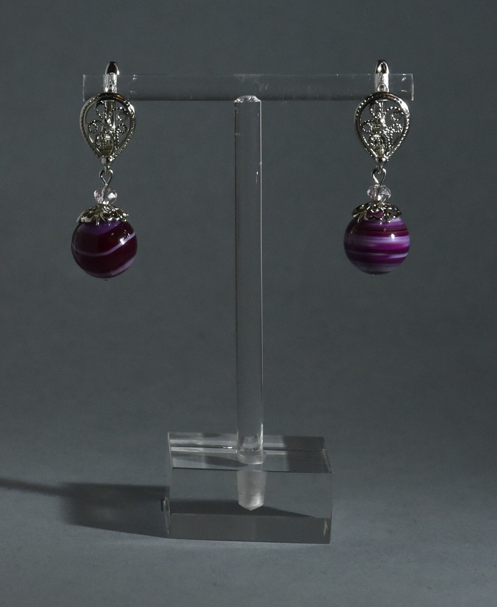 Серьги, металл