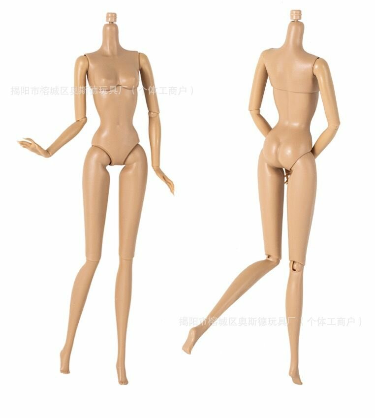 Новое тело супермодели, суставы можно двигать, высота 30 см, подходит для 6-точечных кукол, только туловище, без головы