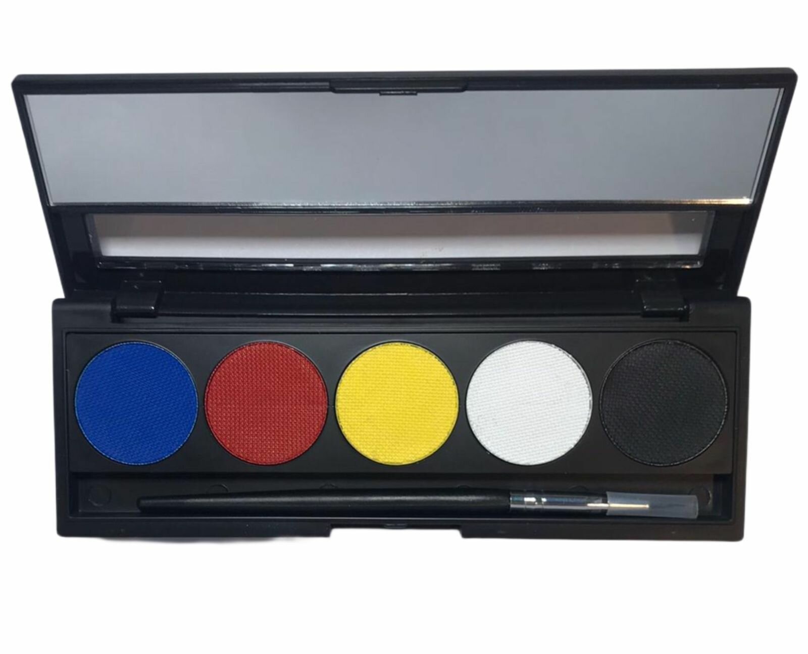 Аквагрим LENA PANTERA базовые цвета 5 шт по 3 гр с кистью для подводки