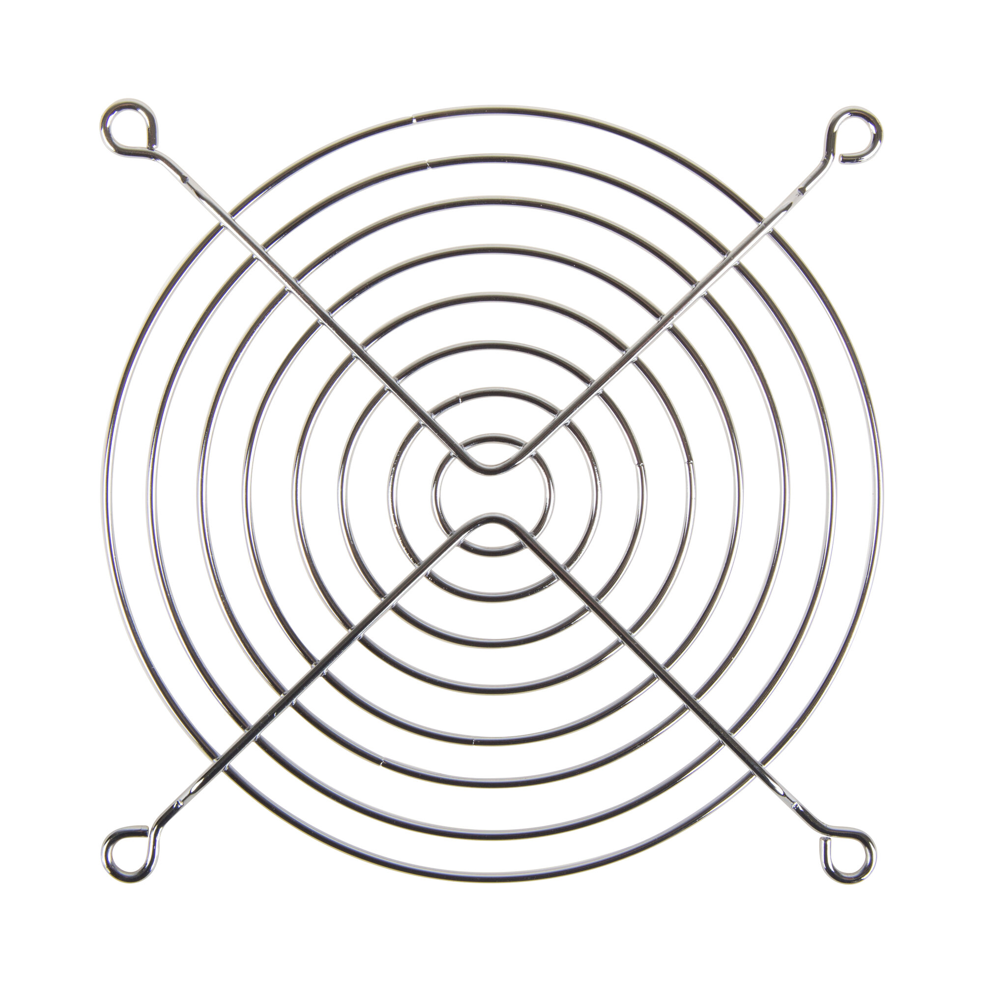 Решетка вентиляционная REXANT, алюминий, круглая, накладная, 12 см