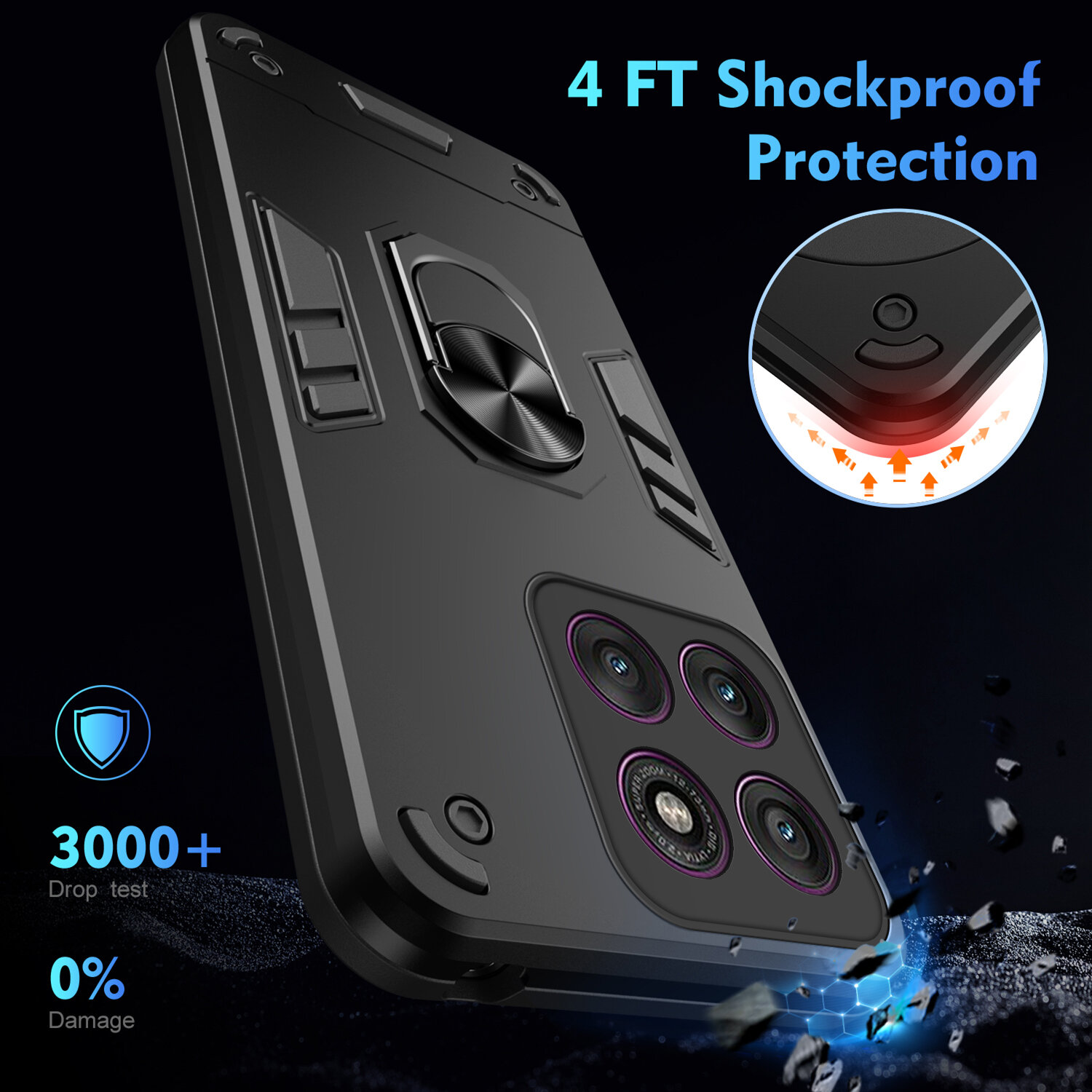 Чехол для Moto Edge 60 Pro / Motorola Edge 60 Pro