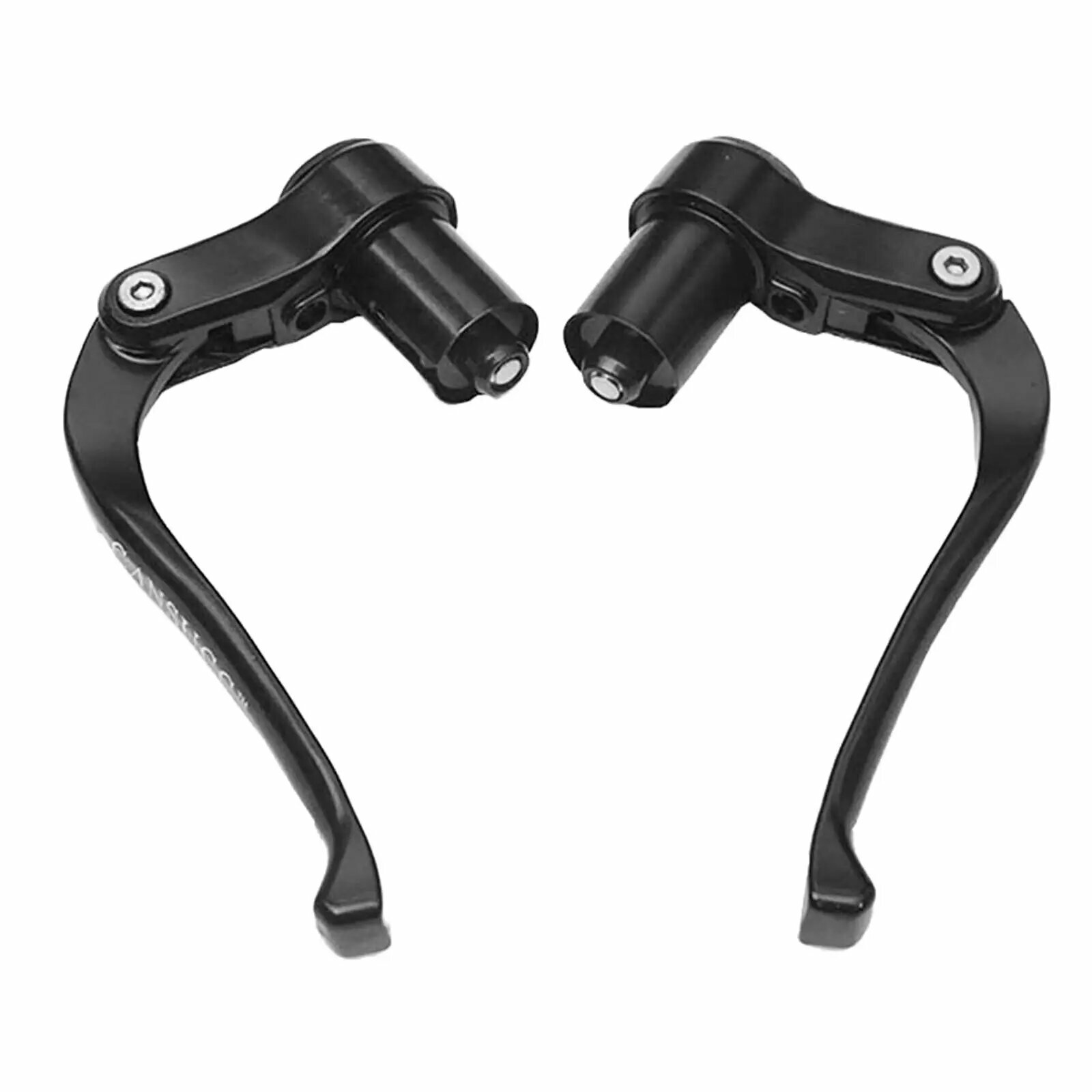 Тормозные ручки для велосипедов Black Aluminum 2 шт.