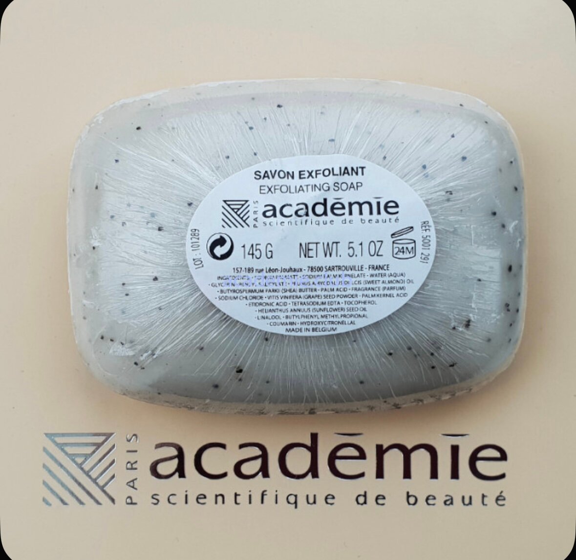 Academie Мыло-эксфолиант с розмарином Saxon Exfoliant au Romarin Rosemary Exfoliating Soap 150г