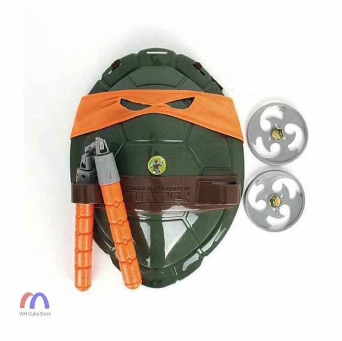 Набор Черепашки ниндзя Леонардо(панцирь, оружие, повязка)