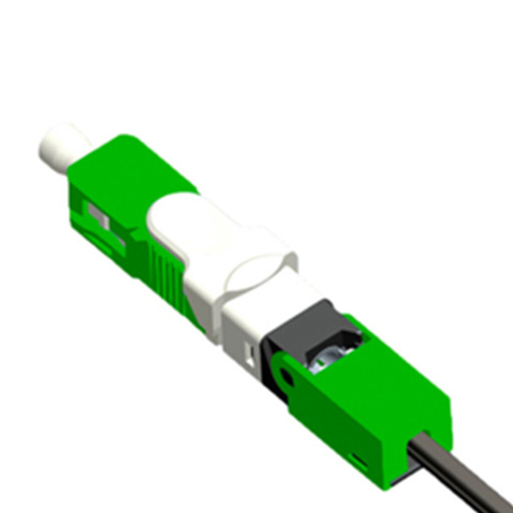 100 Pcs Quick Connector Quick Connector Leather Thread Cold Connector Cold Connector for FTTH Blue/Green