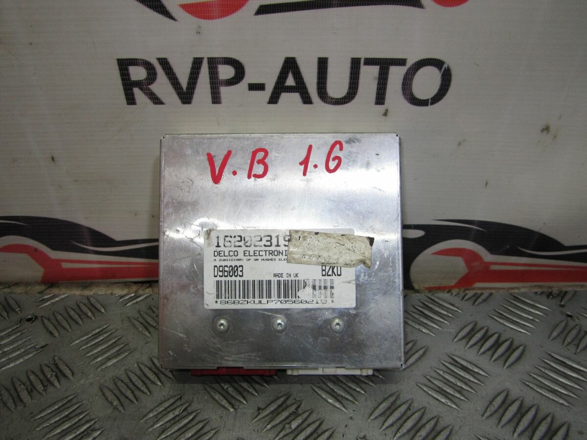 Блок управления двигателем Opel Vectra B 1995-2000 16202319
