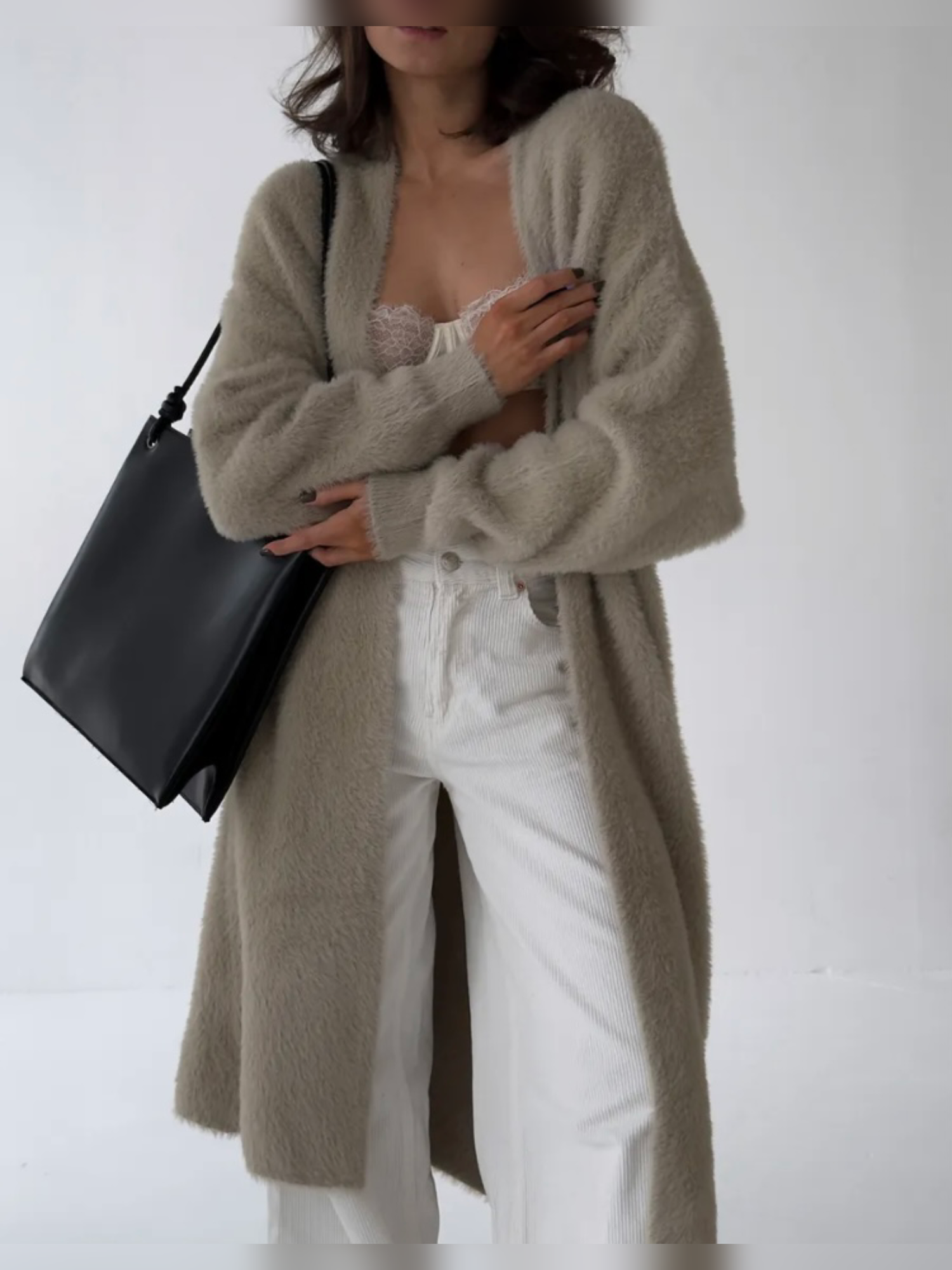 Кардиган для кормящих мам  кардиган