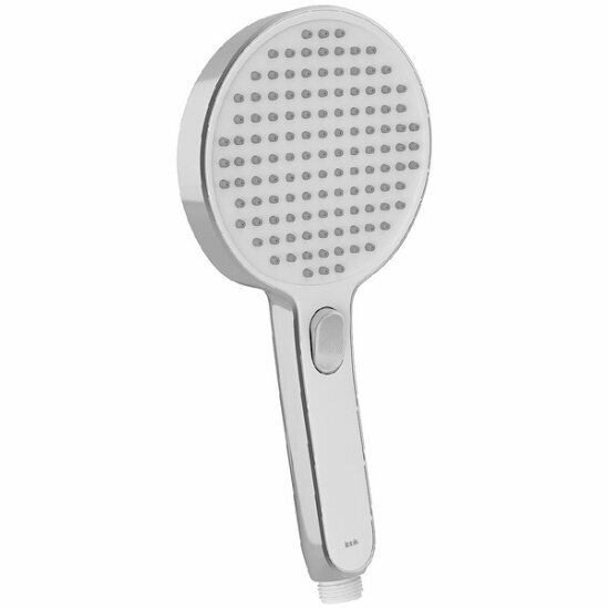 Лейка для душа Iddis круглая, хром с белым, Esper, (ESP3FCRi18)