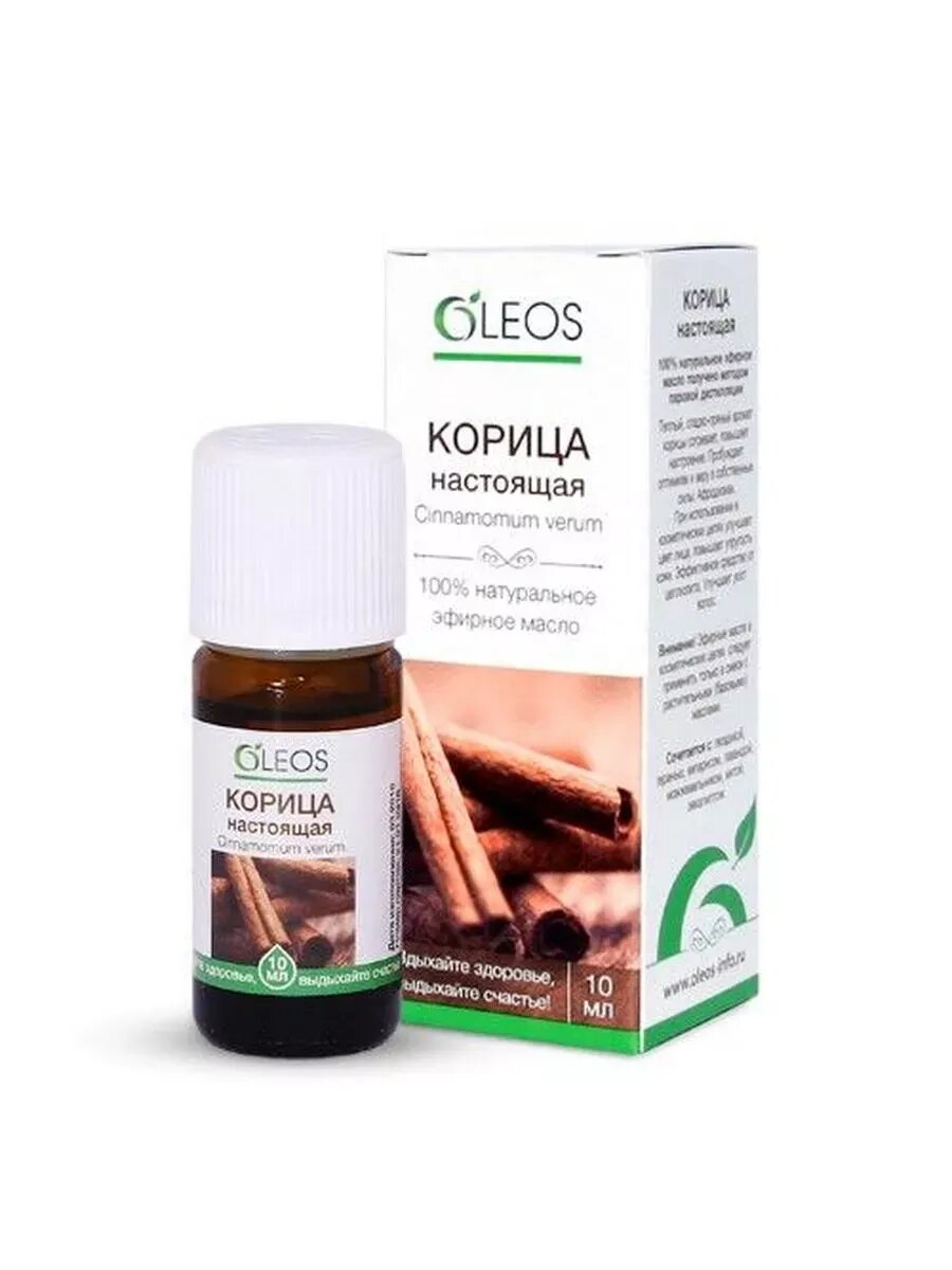 Олеос масло эфирное корица настоящая 10мл-2 шт