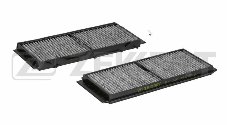 Фильтр салонный, угольный. Zekkert. Mazda 3 II.