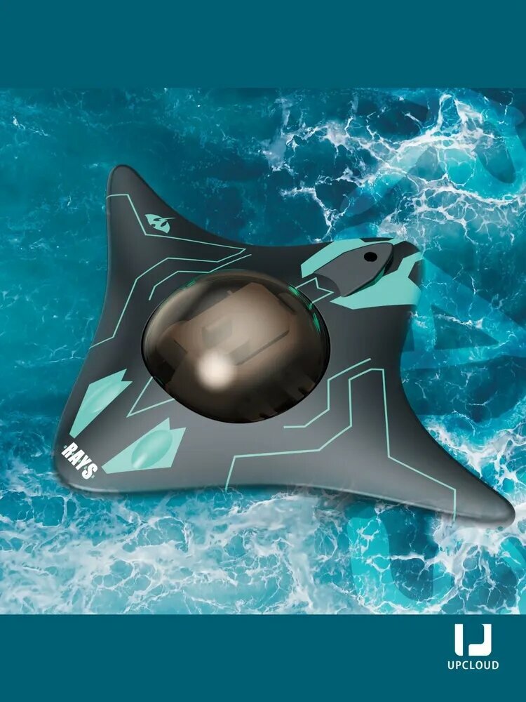 Игрушечный радиоуправляемый скат с HD-камерой, управление iOS/Android, 30 мин работы