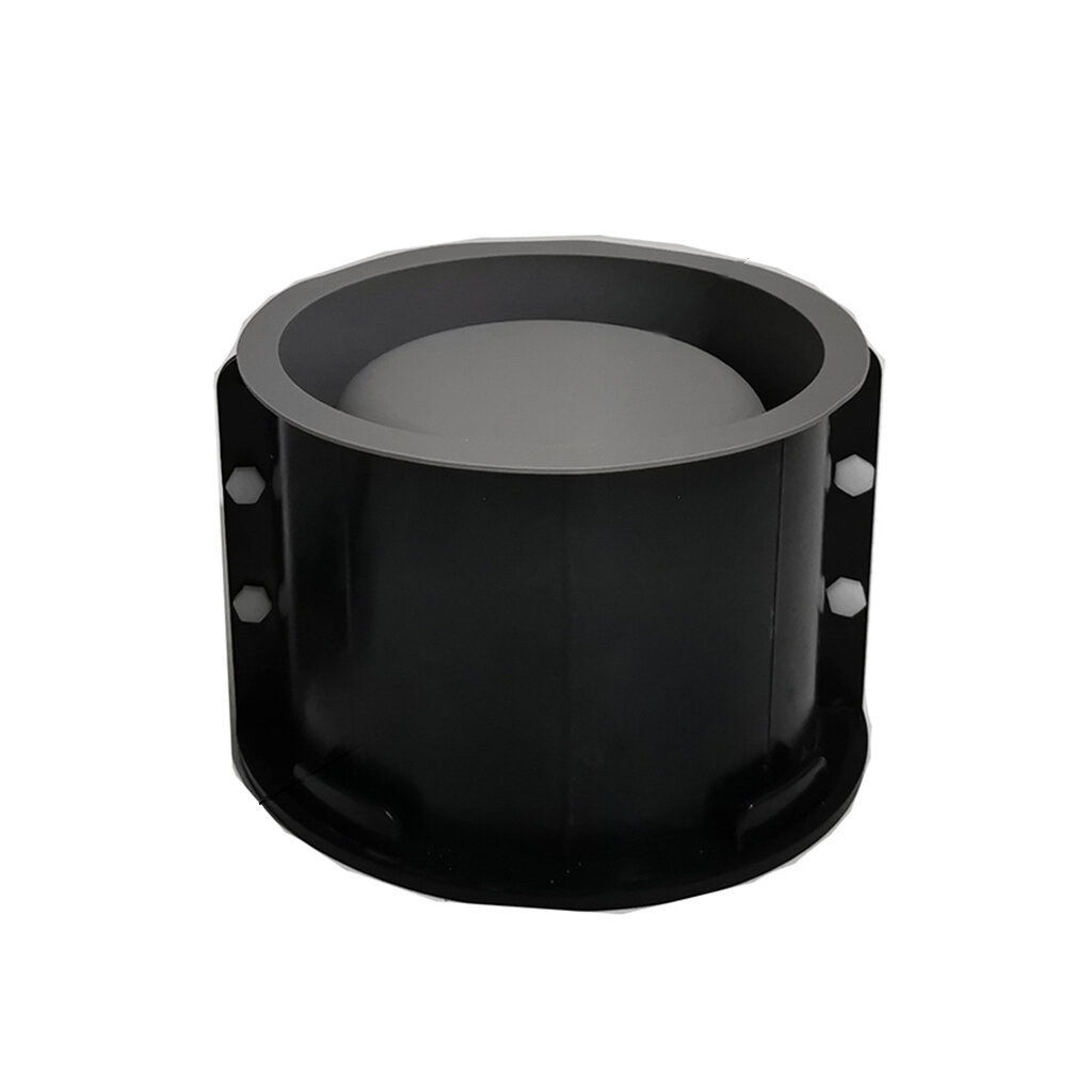 Бетонная силиконовая форма для цветочного горшка Большой Круглый Двойной горшок Форма для смолы Подарок