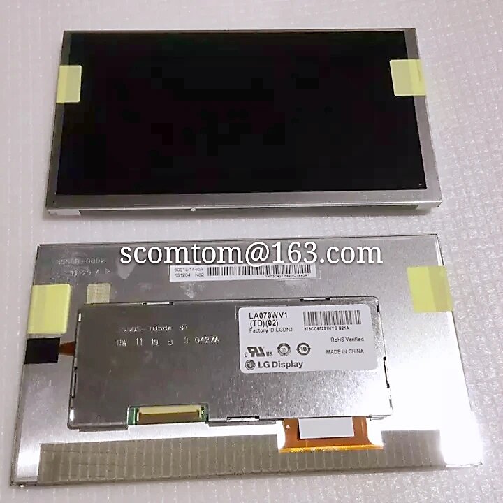 Оригинальный новый 7-дюймовый LA070WV1 LA070WV1 (TD) (02) LA070WV1-TD02 ЖК-экран дисплей Панель для автомобиля GPS