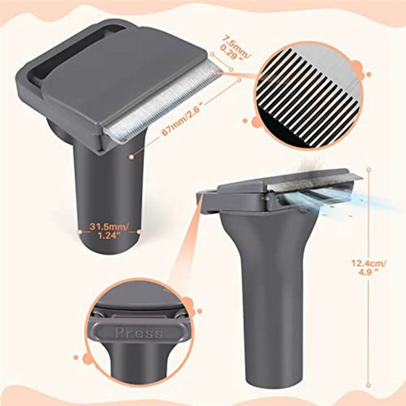 Инструмент для вычесывания шерсти кошек и собак щетка для груминга Dyson V678101115