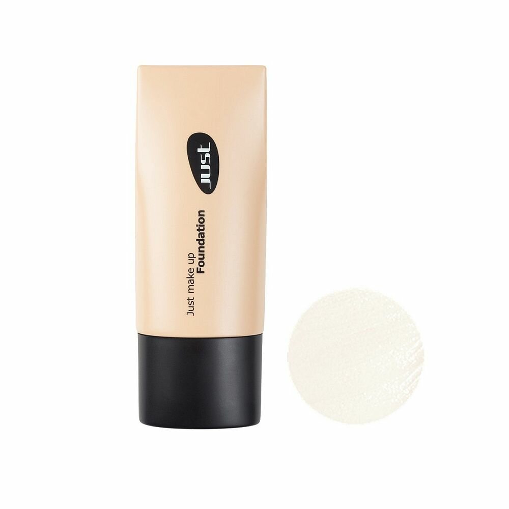 JUST make up Thick Foundation Плотный тональный крем тон 009 белый (50 мл)