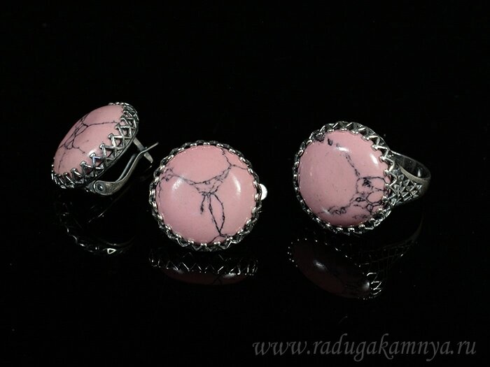 Серьги, кахолонг