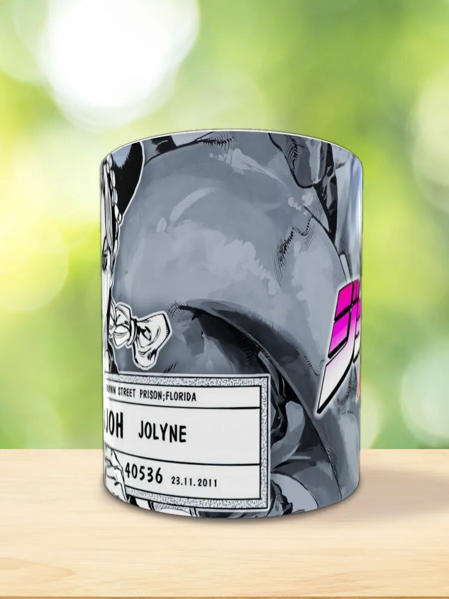 Кружка Jojo's Bizzare Adventure манга Хирохиро Араки