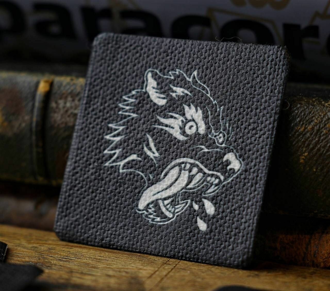 Шеврон волк нашивка -патч на липучке