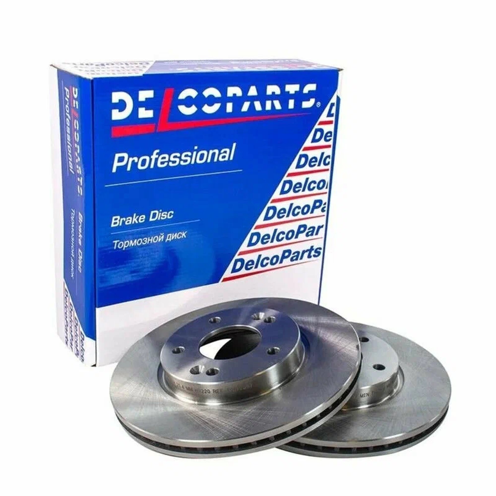 Диск тормозной передний для а/м Hyundai Elantra, Creta; Kia CEED, DelcoParts 19377357