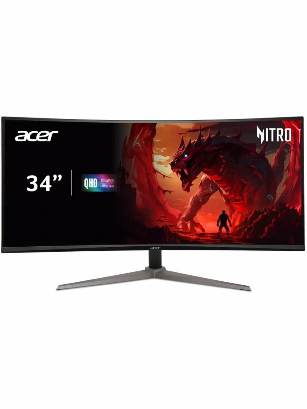 Монитор Acer 34" ED340CUS3bmiipx черный