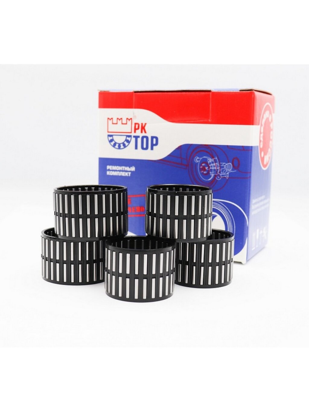 Подшипник КПП ГАЗ (игольчатый из 5 шт.) н/о, с/о "РK TOP"