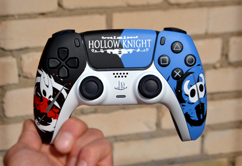 Беспроводной контроллер DualSense Кастомизированный для PS5 PlayStation 5 Hollow Knight