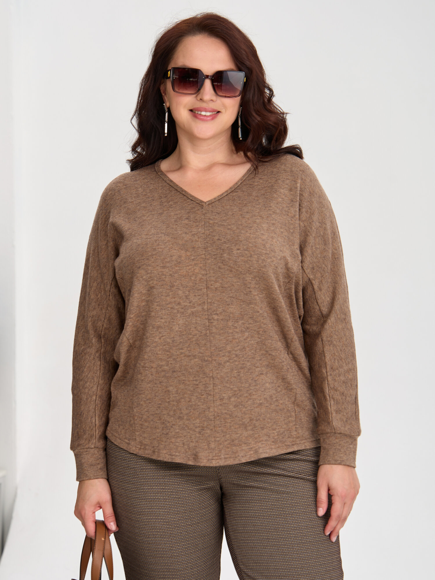 Джемпер Пуловер Большие размеры